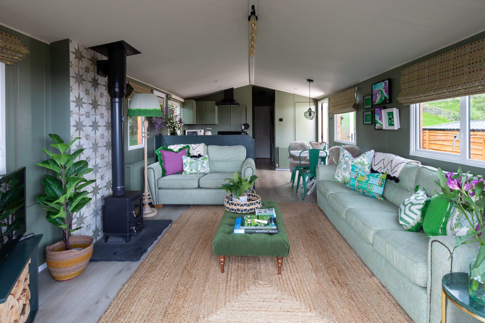The Shepherd Timber Lodge Accommodation at Howgill Lodge