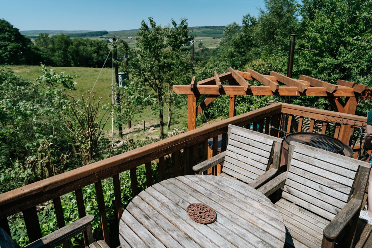 The Herdsman Timber Lodge Accommodation at Howgill Lodge